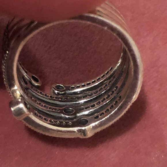 Pandora | Jewelry | Authentic Pandora Shimmering Ocean Ring | Poshmark